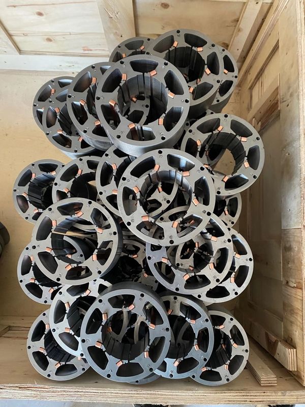 Motor Laminated Stator Rotor Ac Spindle Motor Silicon Steel Core