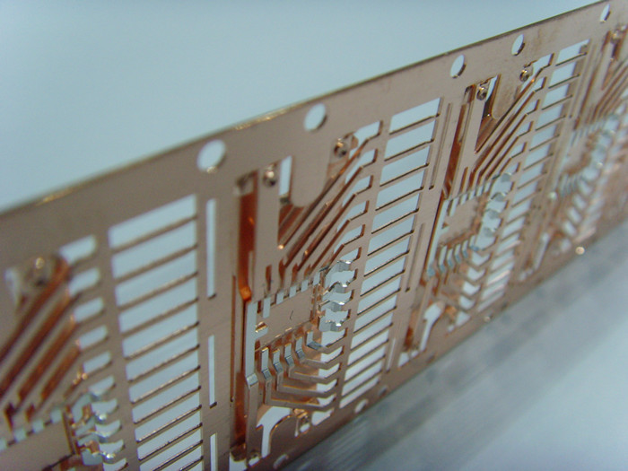 Parts IC / Led Stamped Lead Frame SIP-14L High Precision Stamping ...