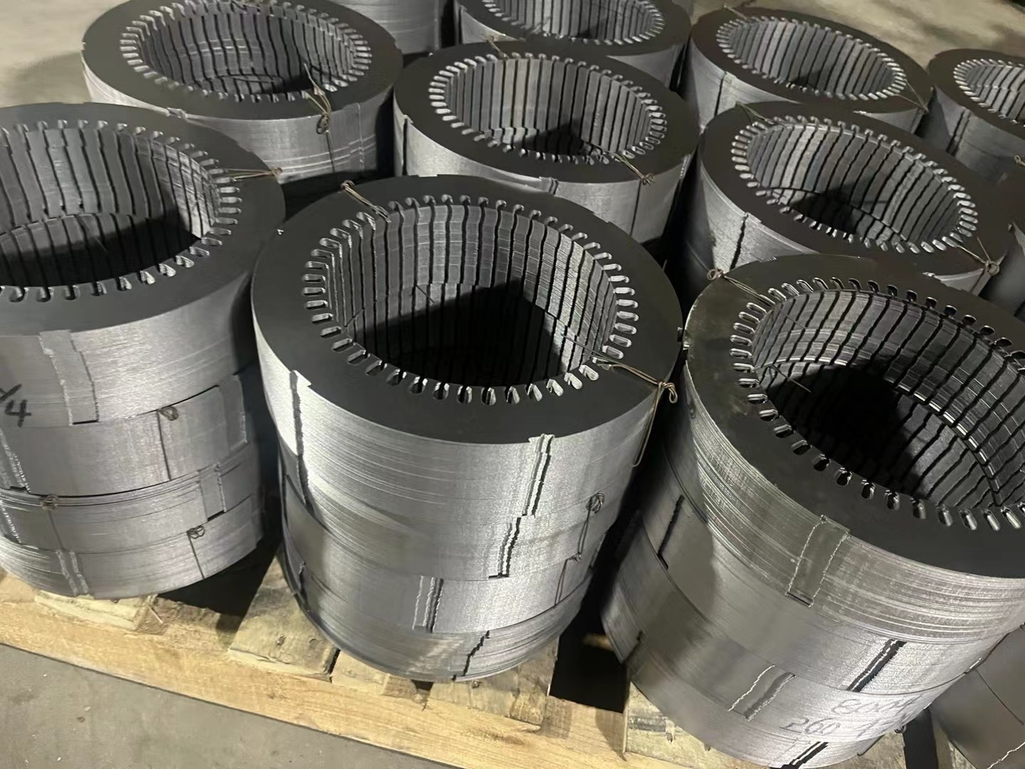 Precision Laminated Motor Stator Core for High-Efficiency Electric Motors