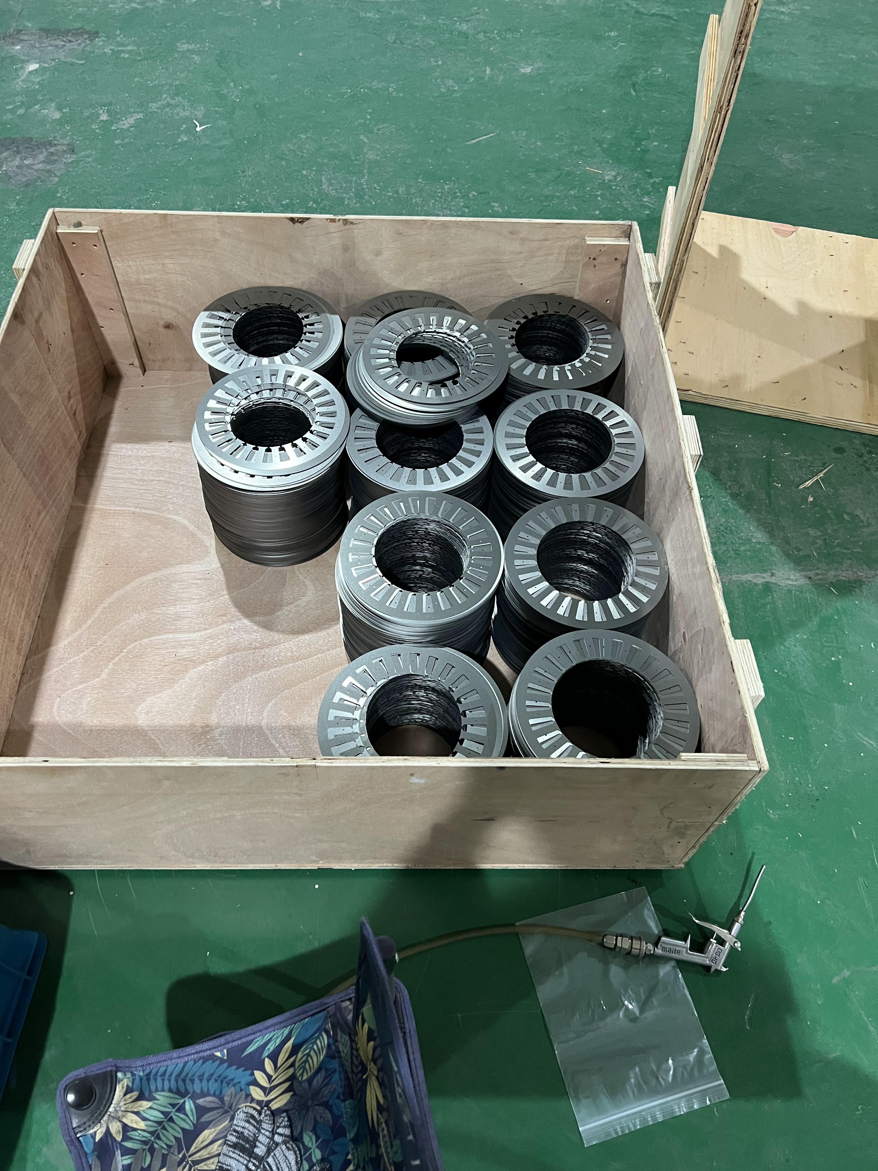 Silicon Steel Motor Lamination Core – Excellent Magnetic Flux, Tight ...