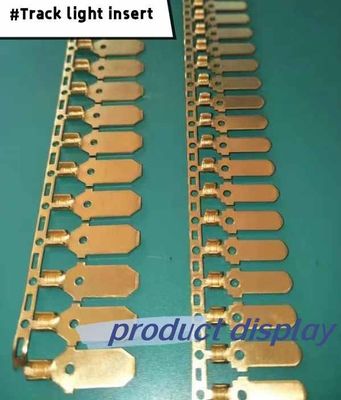 Supply 5.0 track light strip plug with terminal with hole to connect ...