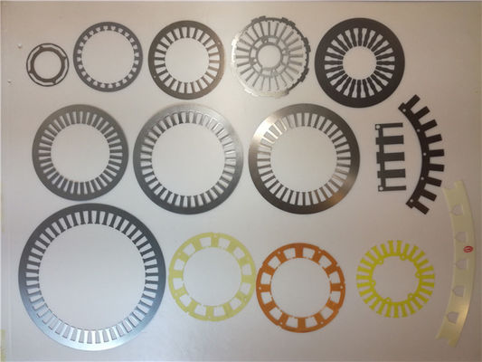 Electric Motors Silicon Steel Laminations Rotor Stacked Iron Core 0.5mm ...