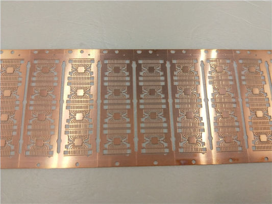 Abnormal Shape Thin Stamped Lead Frame High Speed Press ±0.0002mm Tolerance