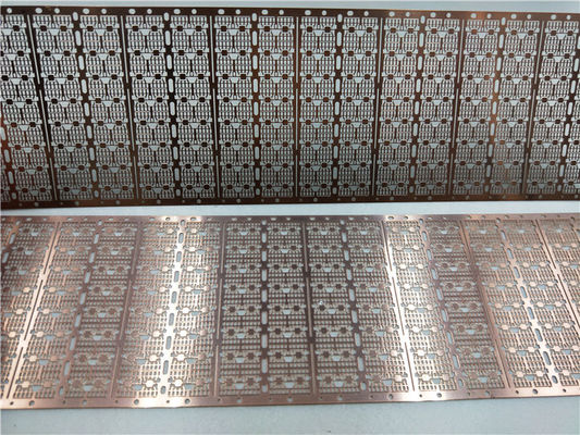 Integrated Circuit Micro Lead Frame , Exquisite Metal Stamping Parts ...
